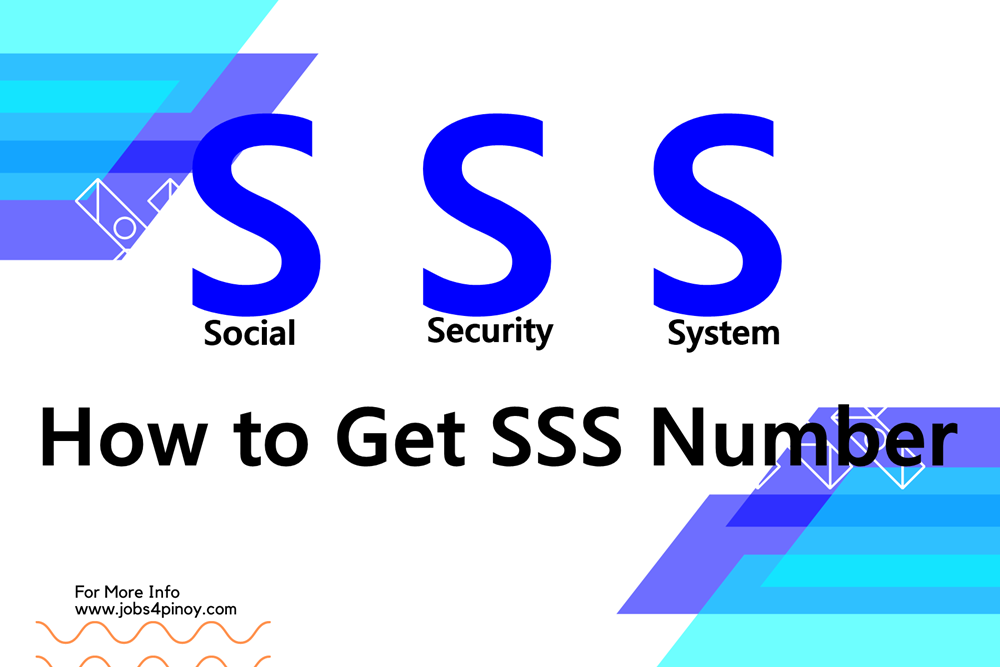 How To Get SSS Number Online Jobs 4 Pinoy